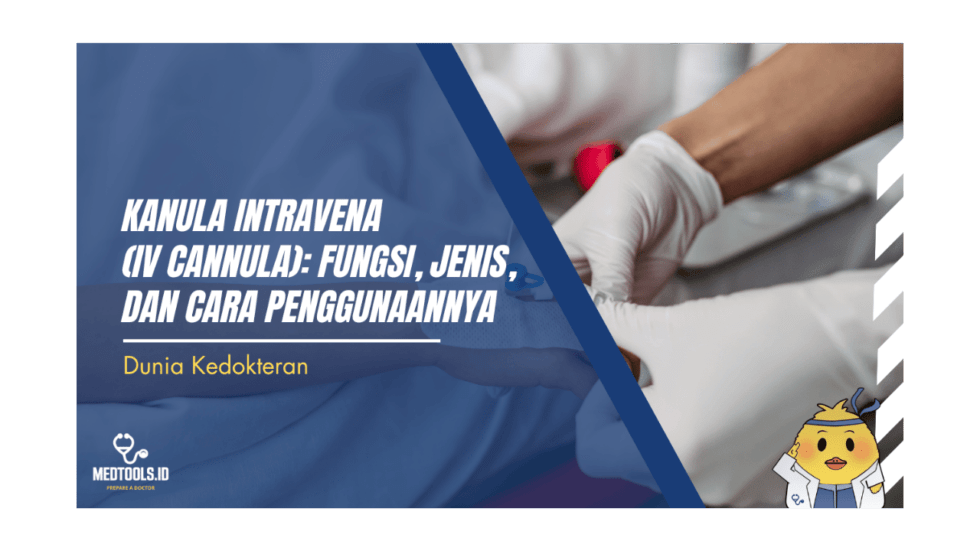 Kanula Intravena (IV Cannula): Fungsi, Jenis, dan Cara Penggunaannya ...